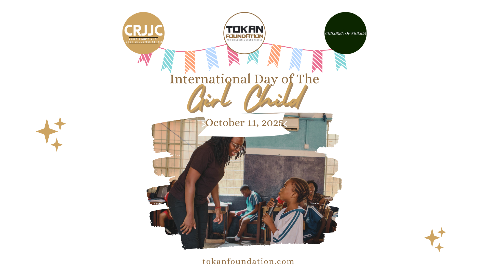 Happy International Day of the Girl Child! - TOKAN Foundation